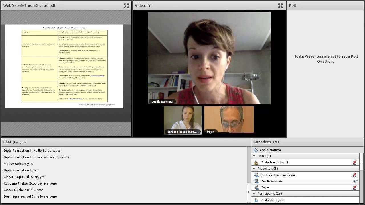 [WebDebate #4 summary] Can diplomacy be learned on-the-job only? - Diplo