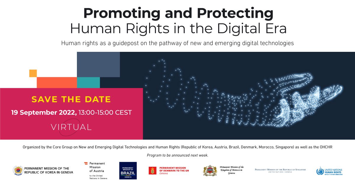 Promoting and Protecting Human Rights in the Digital Era - Diplo Event