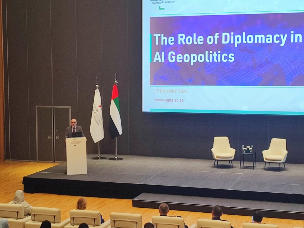 The role of diplomacy in AI geopolitics | AGDA - Diplo Event